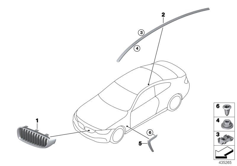 07147130112 Genuine BMW Clip | BMW Parts Deal