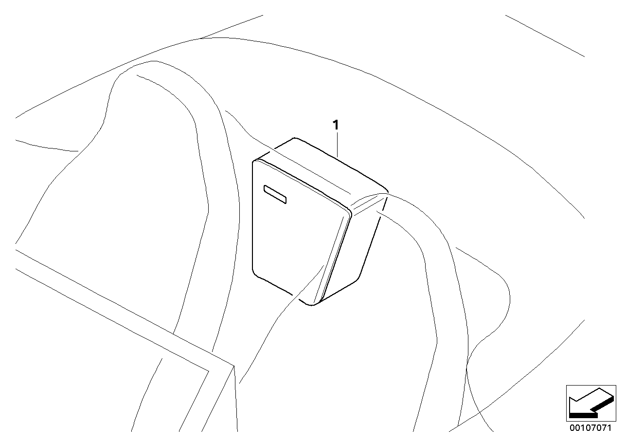 82110027937 Genuine BMW Subwoofer | BMW Parts Deal