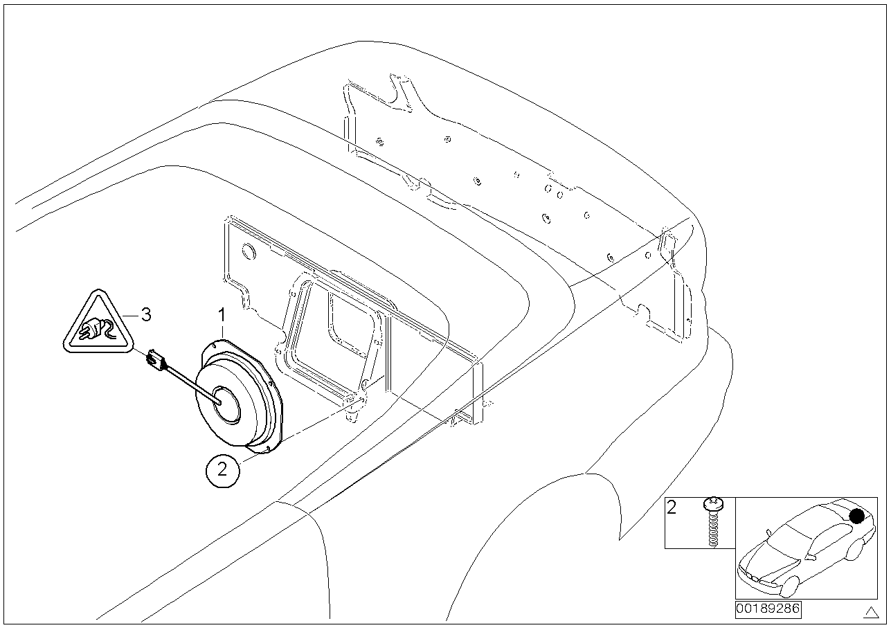 65138378552 Genuine BMW Subwoofer Hifi System Harman Kardon | BMW Parts ...
