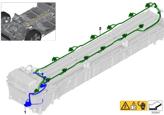 High-Voltage Accumulator - 2015 BMW i8 Coupe(I12)