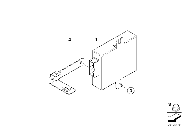 Single Parts For Voice Input System - 2006 BMW Z4 M Roadster(E85)