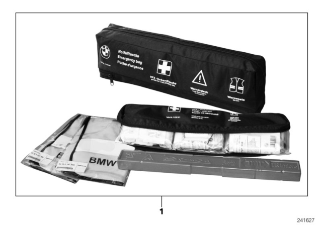 Emergency Bag - 2017 BMW X6 sDrive35i(F16)