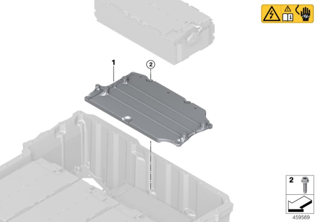 High-Voltage Accumulator - 2018 BMW 330e Sedan(F30)