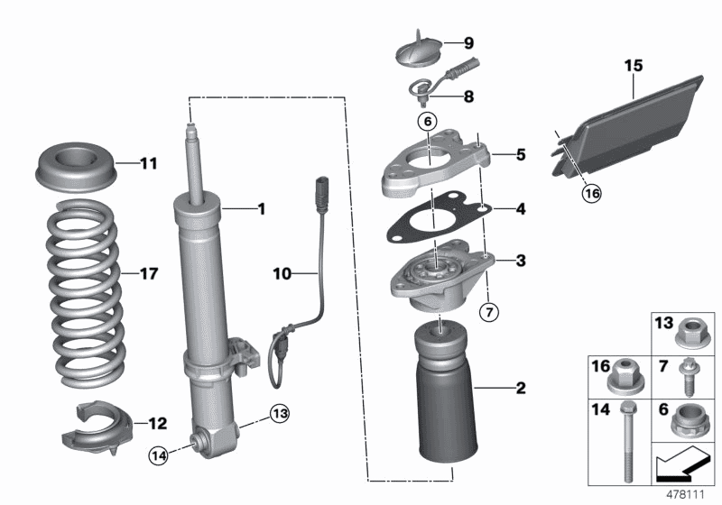 37146888037 - Genuine BMW Control Unit Vdc