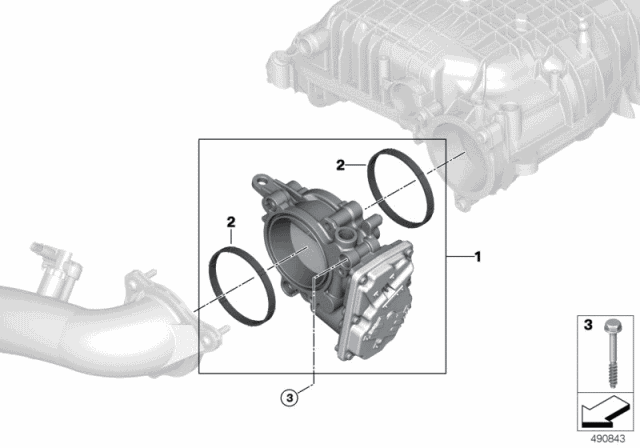 Throttle Housing Assy - 2018 BMW X3 xDrive30i(G01)