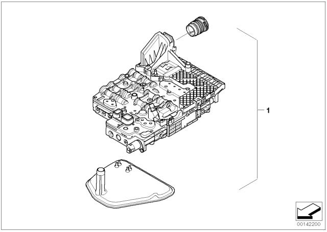 Mechatronics & Mounting Parts (GA6HP26Z) - 2006 BMW X5 4.4i(E53)