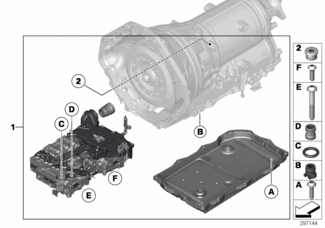 Mechatronics (GA8HP70Z) - 2012 BMW 650i Convertible(F12)