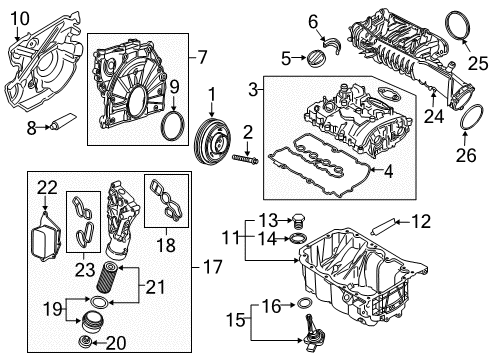 11129469585 Genuine BMW CYLINDER HEAD COVER | BMW Parts Deal