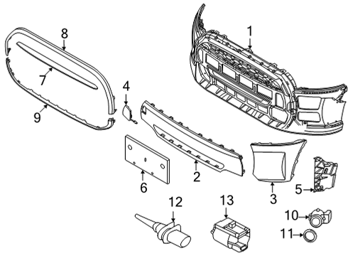 51119450598 Genuine BMW AIR DUCT, RIGHT | BMW Parts Deal