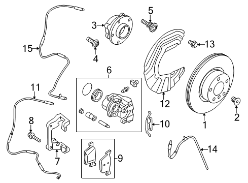 34106859182 Genuine BMW Front Brake Pad Set | BMW Parts Deal