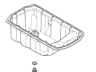 11137550483 Genuine BMW Oil Pan | BMW Parts Deal