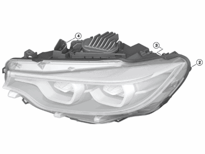 BMW M3 Headlight - Genuine OEM | BMW Parts Deal