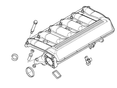 11617792019 Genuine BMW Intake Manifold | BMW Parts Deal