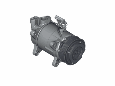 64526826879 Genuine BMW Air Conditioning Compressor With Magnetic ...