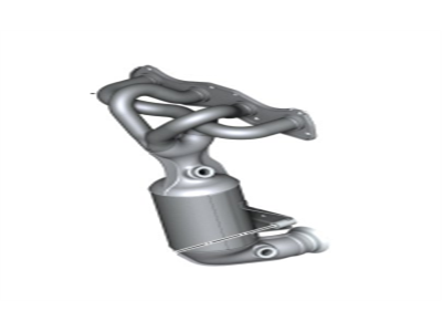 18407559400 Genuine BMW Exchange. Exhaust Manifold With Catalyst | BMW ...