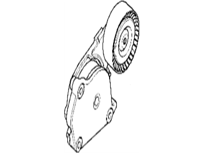11281482199 Genuine BMW Mechanical Belt Tensioner | BMW Parts Deal