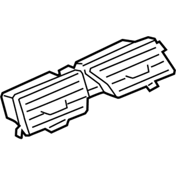 64229329579 Genuine BMW Fresh Air Grille Center | BMW Parts Deal