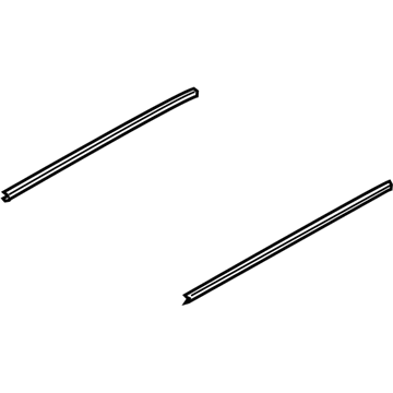 54107493151 Genuine BMW Set Seal For Glass Slide Roof Panel Rear | BMW ...