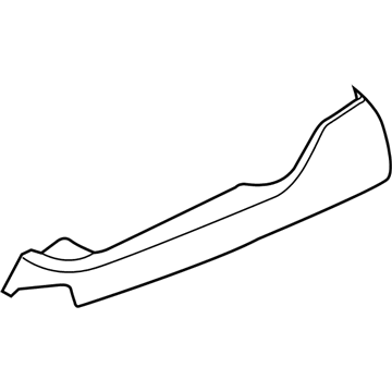 52107318986 Genuine BMW Finisher, Upper Rail, Exterior, Right | BMW ...