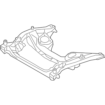31106861106 Genuine BMW Front Axle Support | BMW Parts Deal