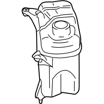 17132284600 Genuine BMW Coolant Expansion Tank | BMW Parts Deal