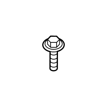 31306865312 Genuine BMW Hex Screw With Collar | BMW Parts Deal