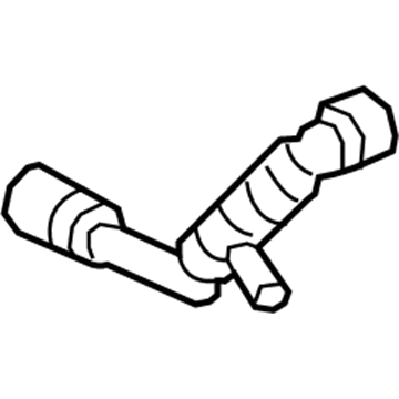 17128602681 Genuine BMW Expansion Tank Hose | BMW Parts Deal