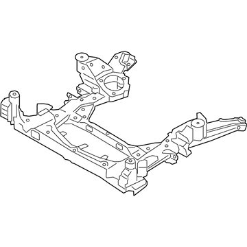31106884852 Genuine BMW Front Axle Support | BMW Parts Deal