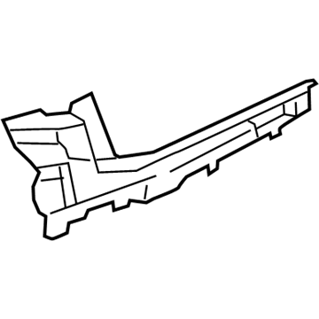 51127416025 Genuine BMW Guide, Bumper, Left | BMW Parts Deal