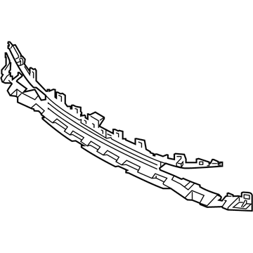 51117432612 Genuine BMW Insert, Air Inlet, Middle | BMW Parts Deal