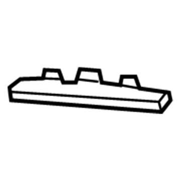 51117294653 Genuine BMW Mounting, Side Panel, Front Bottom Left | BMW ...