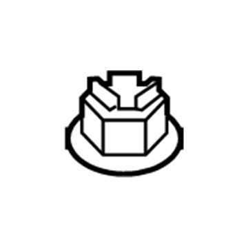 37106789678 Genuine BMW Hex Nut With Flange | BMW Parts Deal