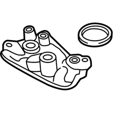 11428092560 Genuine BMW Oil Return Cover | BMW Parts Deal