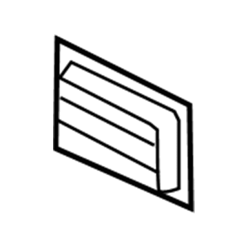 64229176945 Genuine BMW Rear Ventilation | BMW Parts Deal