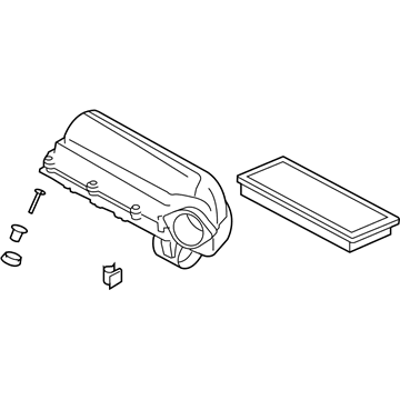 13717577509 Genuine BMW Intake Silencer | BMW Parts Deal