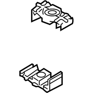 17201712209 Genuine BMW Bracket Oil Pipe | BMW Parts Deal