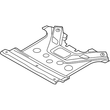 51717197500 Genuine BMW Stiffening Plate | BMW Parts Deal