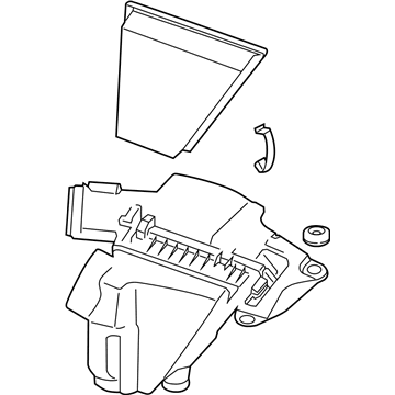 13717588280 Genuine BMW Intake Silencer | BMW Parts Deal