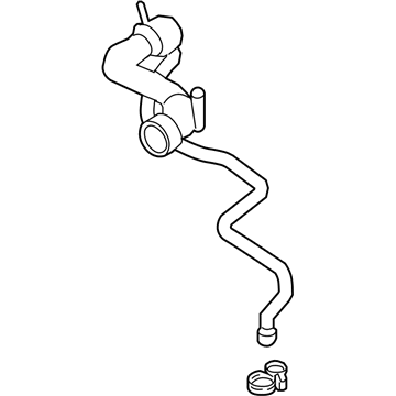 17127595252 Genuine BMW Radiator Hose | BMW Parts Deal