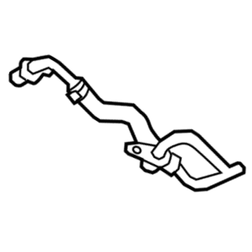 11537643177 Genuine BMW Line, Crankcase-Turbocharger | BMW Parts Deal