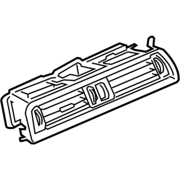 64229197486 Genuine BMW Fresh Air Grille Center | BMW Parts Deal