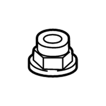 33326760368 Genuine BMW Hexagon Nut With Collar | BMW Parts Deal