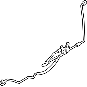 64539364649 Genuine BMW Pressure Hose,Condenser,Evaporator | BMW Parts Deal