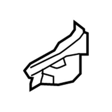 41117180942 Genuine BMW Right Engine Compartment Partition | BMW Parts Deal