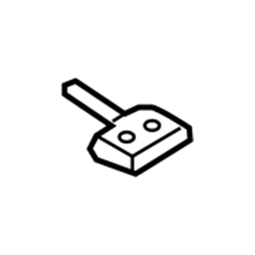 18308582061 Genuine BMW Bracket, Rear Silencer, Rear Right | BMW Parts Deal