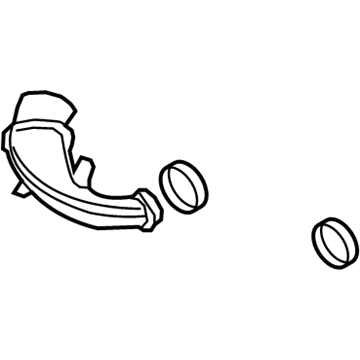 13717577451 Genuine BMW Filtered Air Duct | BMW Parts Deal