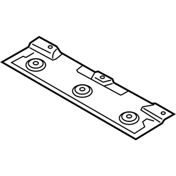 51487347036 Genuine BMW Heat Insulator Floor Panel Trunk | BMW Parts Deal