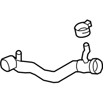 17127575427 Genuine BMW Automotive Radiator Hose | BMW Parts Deal