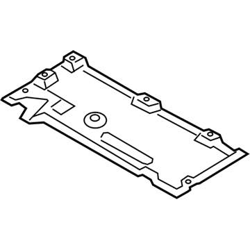 51487394800 Genuine BMW Heat Insulation For Rear Silencer Centre | BMW ...