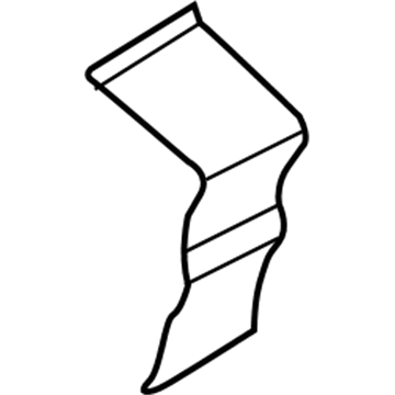 41217298208 Genuine BMW Reinforcement Plate, Sill, Right | BMW Parts Deal